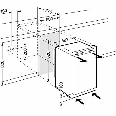 Liebherr UK 1720 Comfort, Unterbau-Kühlschrank, Dekorfähig