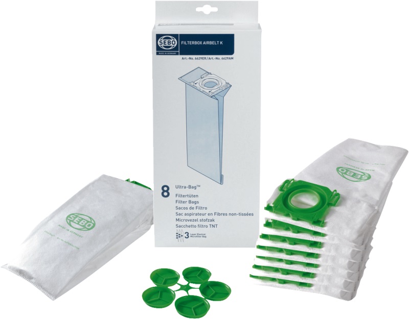 Sebo FILTERBOX AIRBELT K Ultra-Bag™ (Art.-Nr. 6629ER)