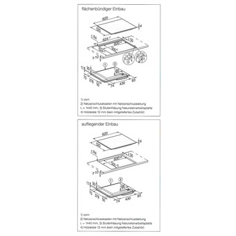 Miele KM 7464 FL (Induktionskochfeld, flächenbündig)
